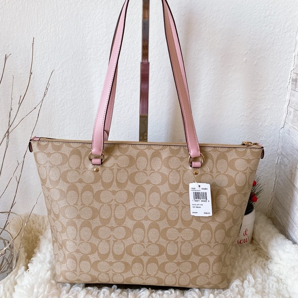 Coach | Bags | Coach Gallery Tote In Signature Canvas | Poshmark